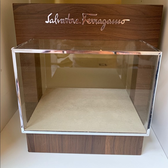 Salvatore Ferragamo | Wall Decor | Salvatore Feragamo Glass Display Box ...
